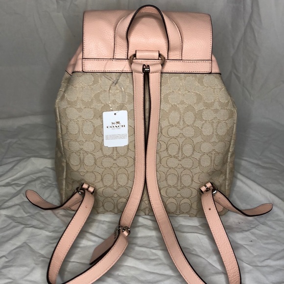 Coach | Bags | Coach Billie Backpack Bag Signature Jacquard Nwt | Poshmark